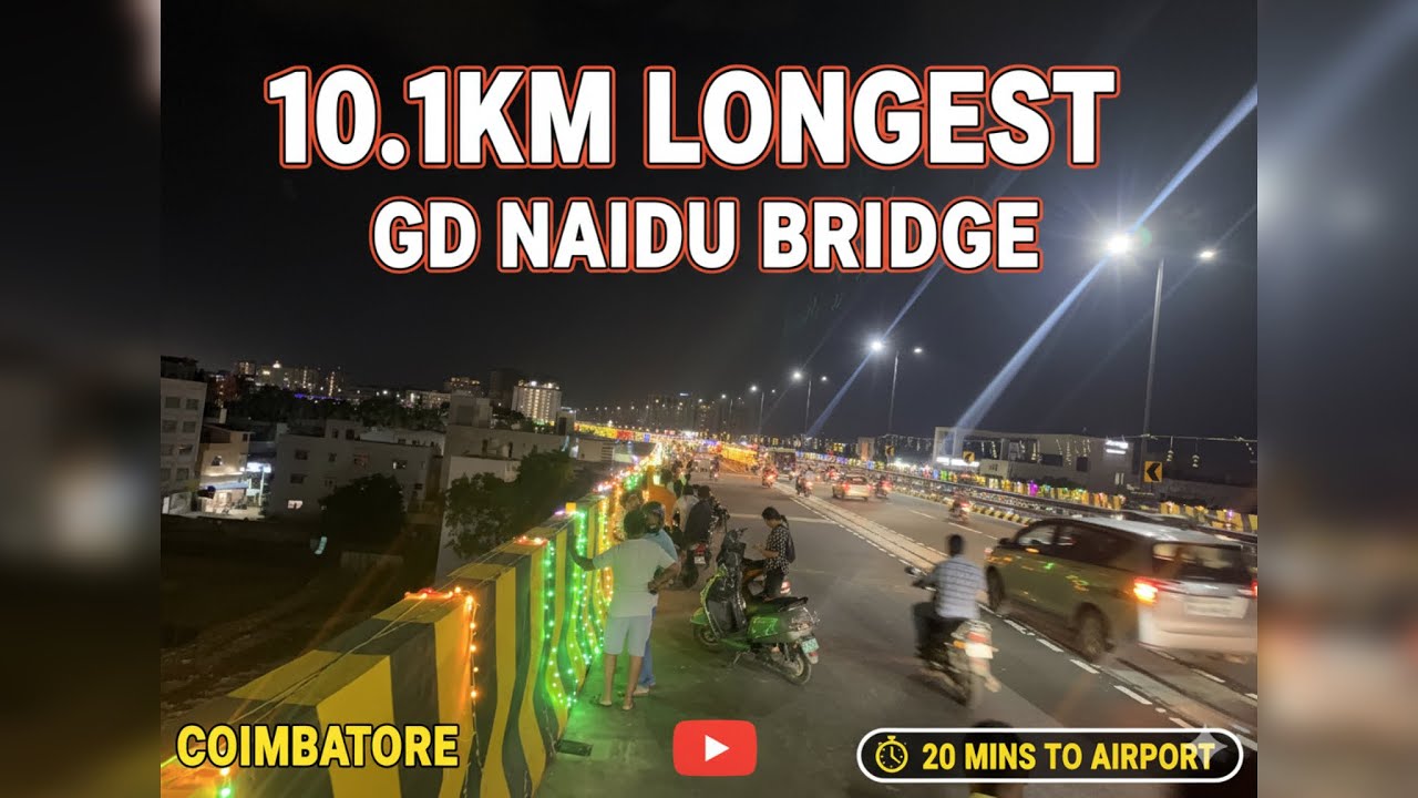 10 Minutes to Airport?! 🚀 | Inside Tamil Nadu's Longest Bridge ...