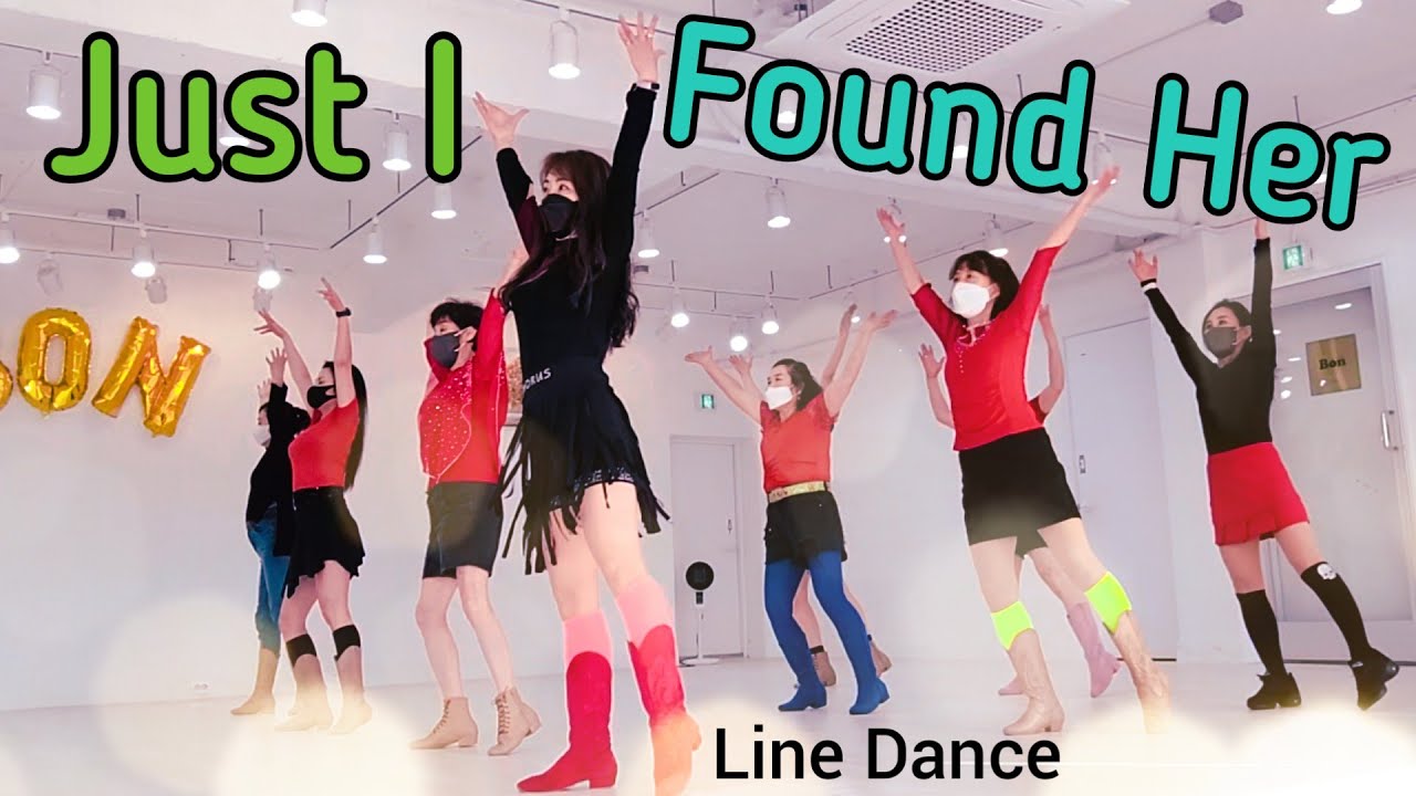 Just I Found Her - Line Dance (Demo) Easy Improver - YouTube