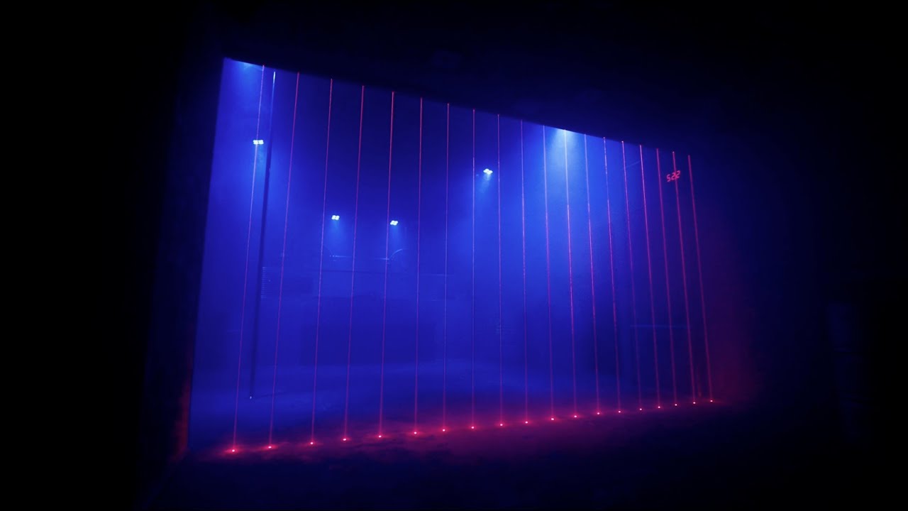 Light installation for Abyss (Shanghai) - YouTube