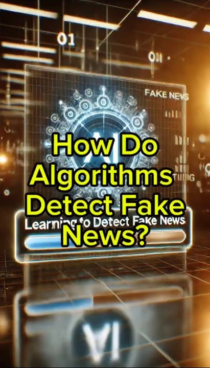 How Math Algorithms Detect Fake News | AI and Misinformation Explained - YouTube