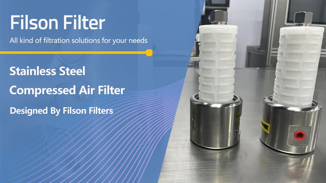 Stainless Steel Compressed Air Filter|SS 304/316L Housing and Glass ...