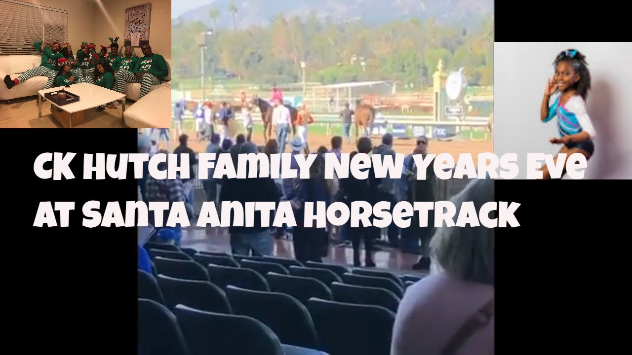 New Years Eve-Carsyn first Horse Race CK Hutch Family Vlog at Santa ...