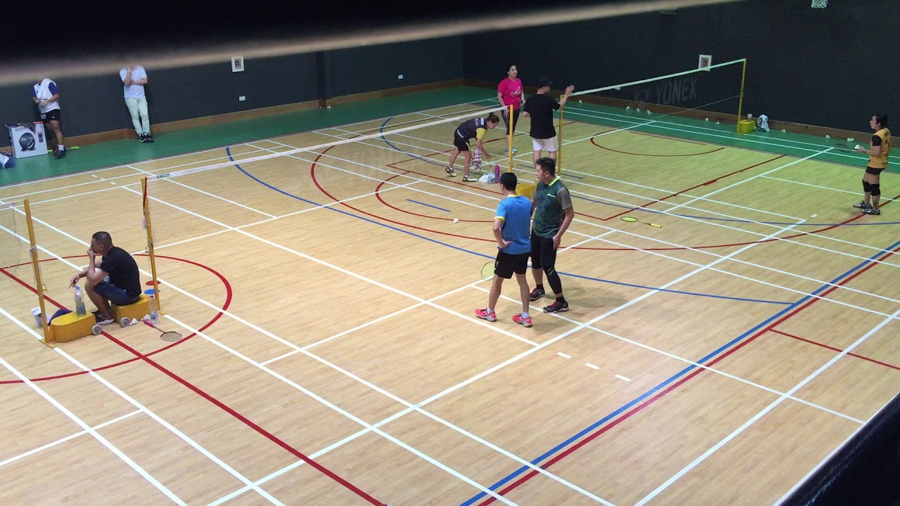 PBQ tournament elim round. Mark & Rye Vs. Fern and Rey Ell 21-16 19-21 ...