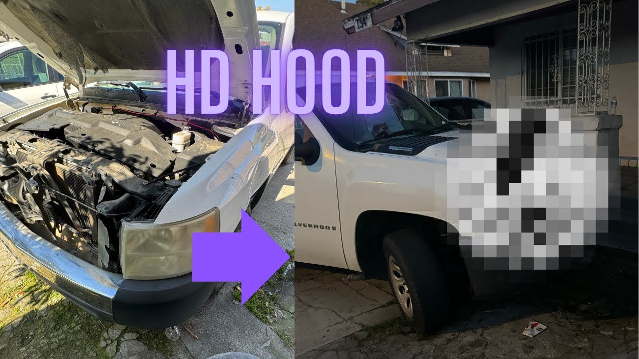 !!NNBS Silverado Gets HD HOOD!! - YouTube