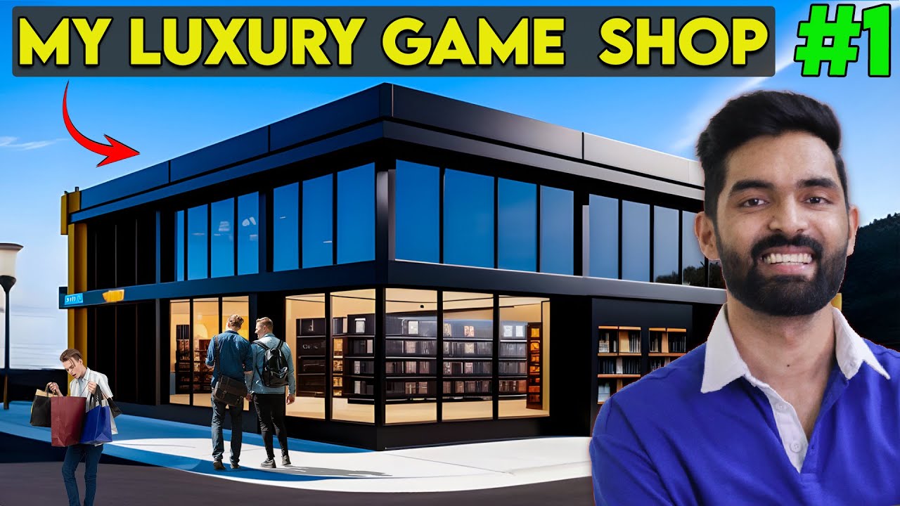 I Opened a Gaming Store - Gaming Store Simulator Gameplay - YouTube