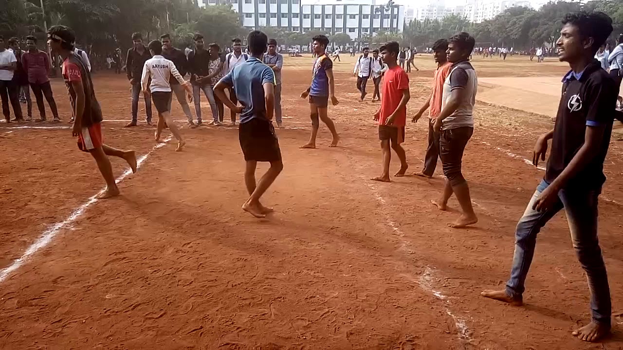 Kabbadi match at JSPM hadapsar - YouTube