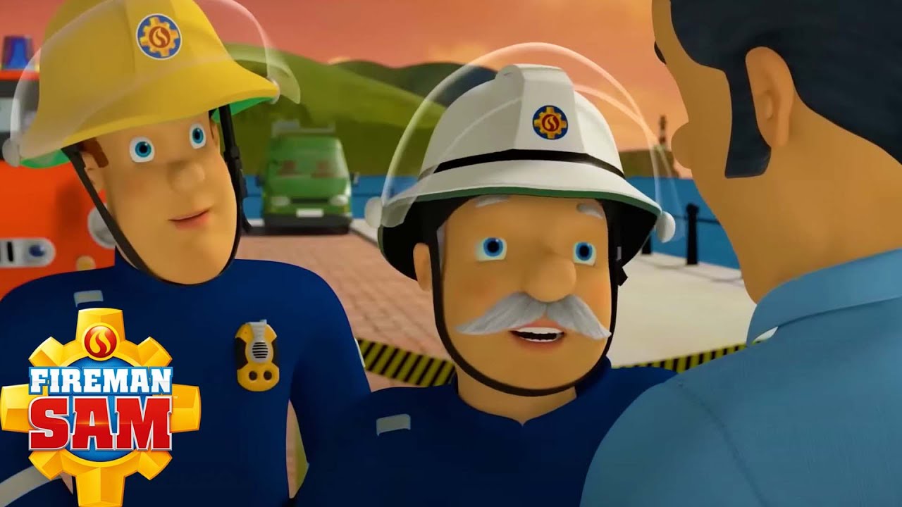 Sam, Steele and Elvis | Fireman Sam Official | Cartoons for Kids - YouTube