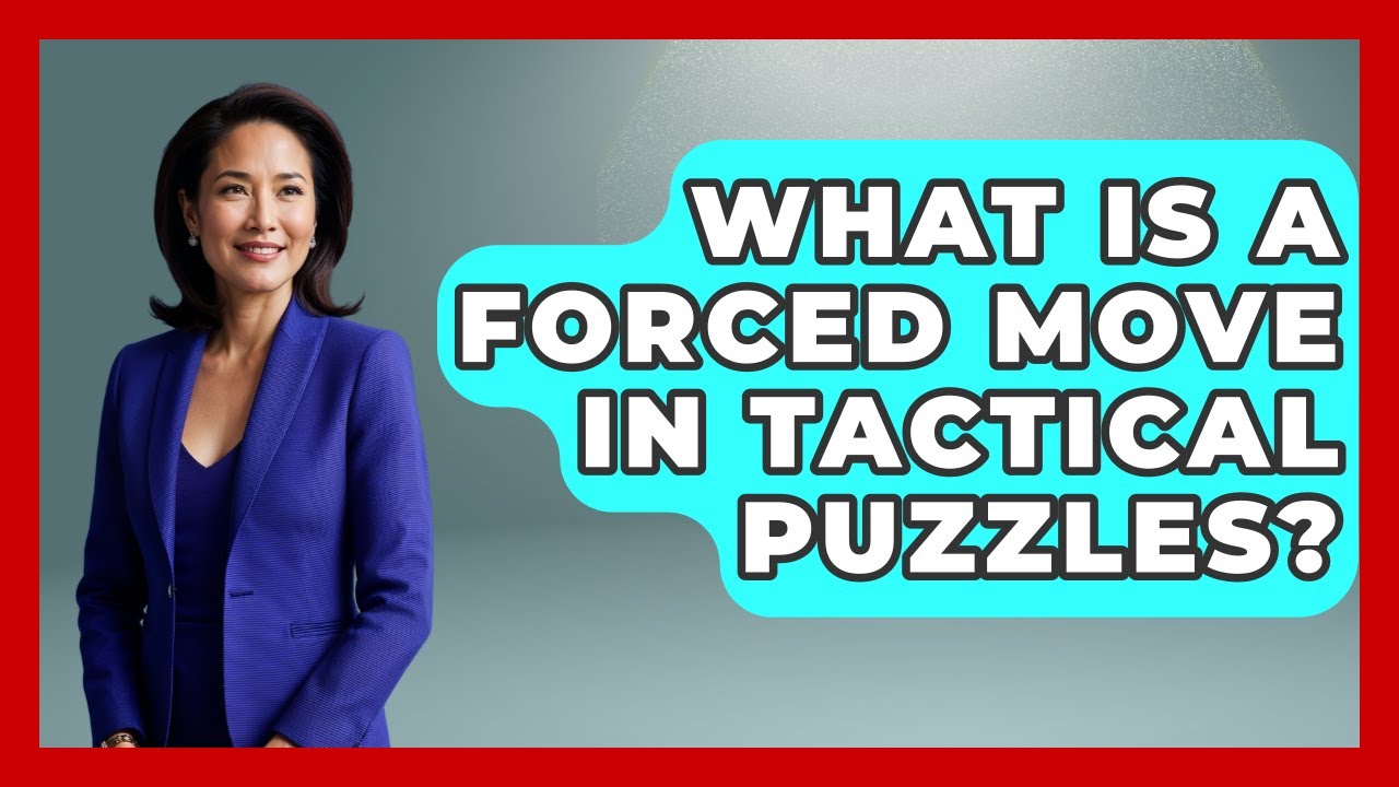 What Is A Forced Move In Tactical Puzzles? - The Chess Codex - YouTube