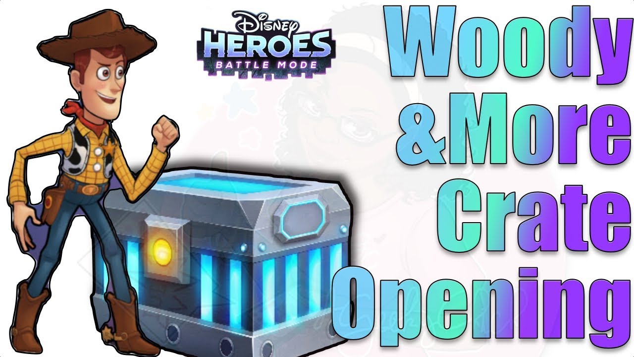 Disney Heroes Battle Mode 10 Crate Opening - Jack Sparrow, Woody and ...