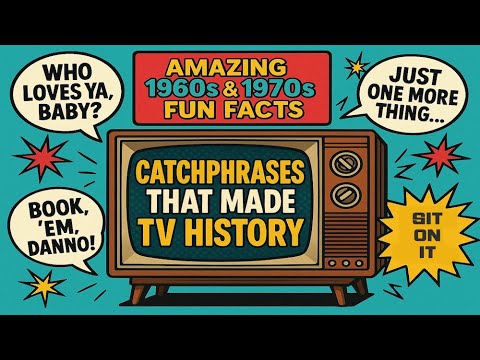 Catchphrases That Made TV History Amazing 1960s & 1970s Fun Facts - YouTube