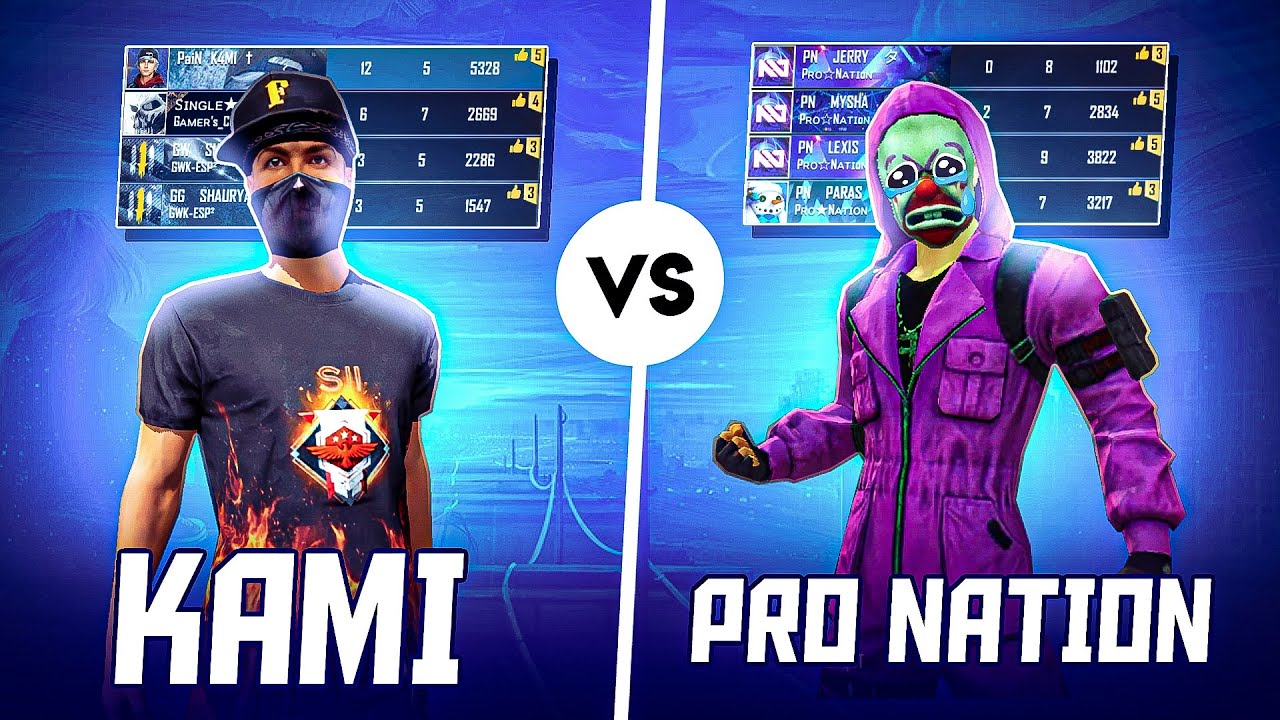 KAMI VS PRO NATION 👽👑 - YouTube