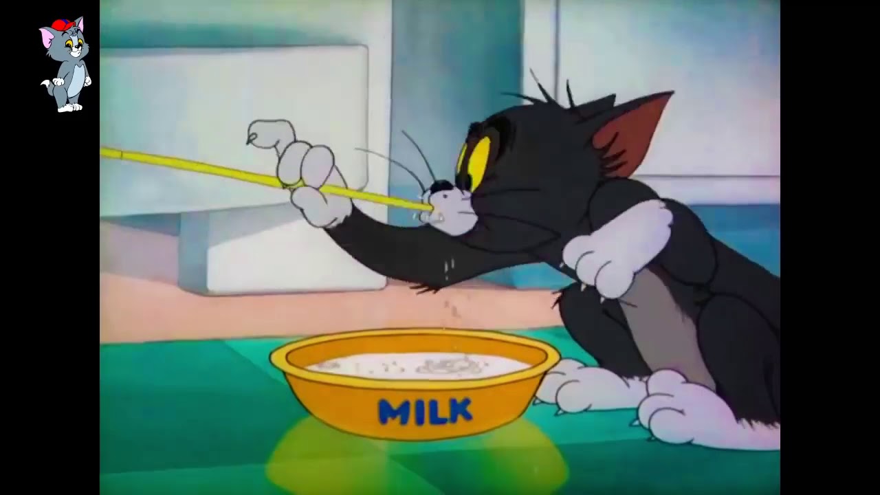 Tom And Jerry - The Milky Waif - Cartoons For Kids_HD - YouTube