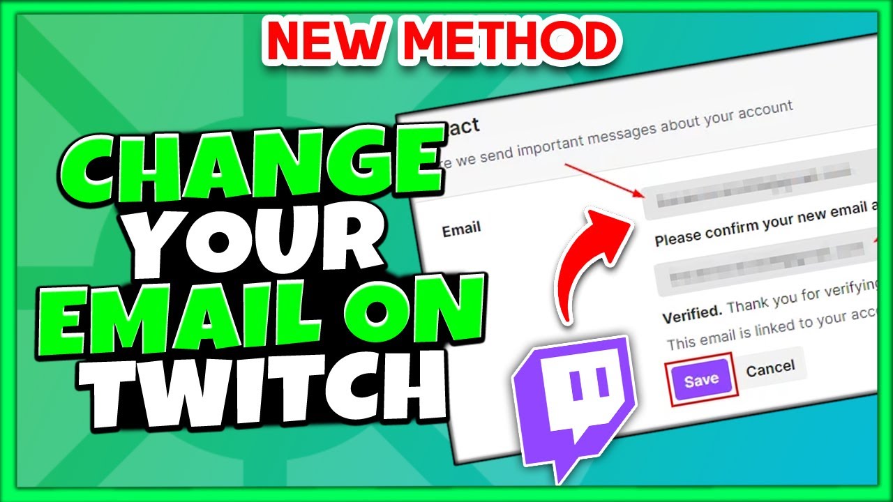 How to Change Email Address on Twitch | Step by step - YouTube