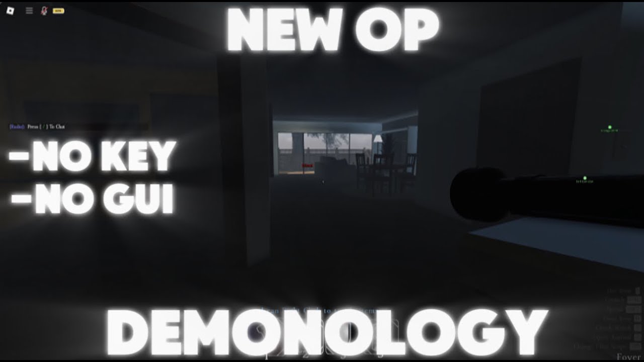 Demonology script – (Energy tracker, Ghost Type, ESP) - YouTube