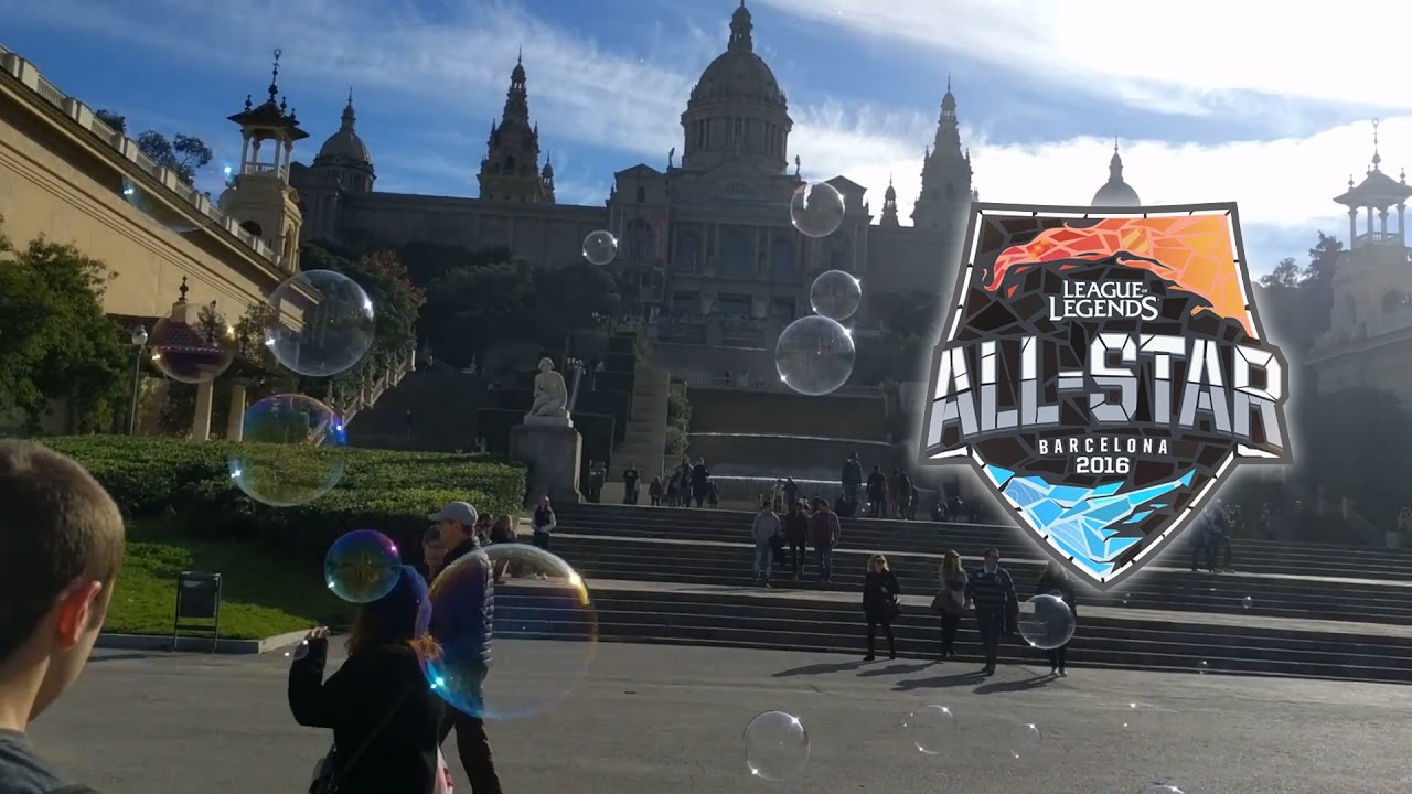 🏆 Excursión AllStars Barcelona 2016 - League of Legends 🚍 - YouTube