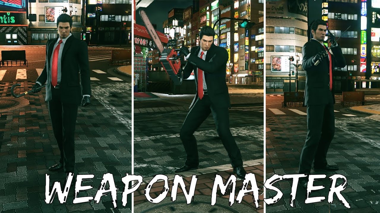 Yakuza Kiwami 2: Weapon Master Mod Shocase (MASSIVE UPDATE) - YouTube