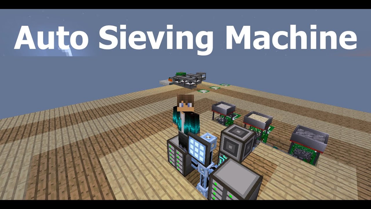 Minecraft: Auto Sieving (Ideal For Sky Factory 2 & Loads Of Mod Packs ...