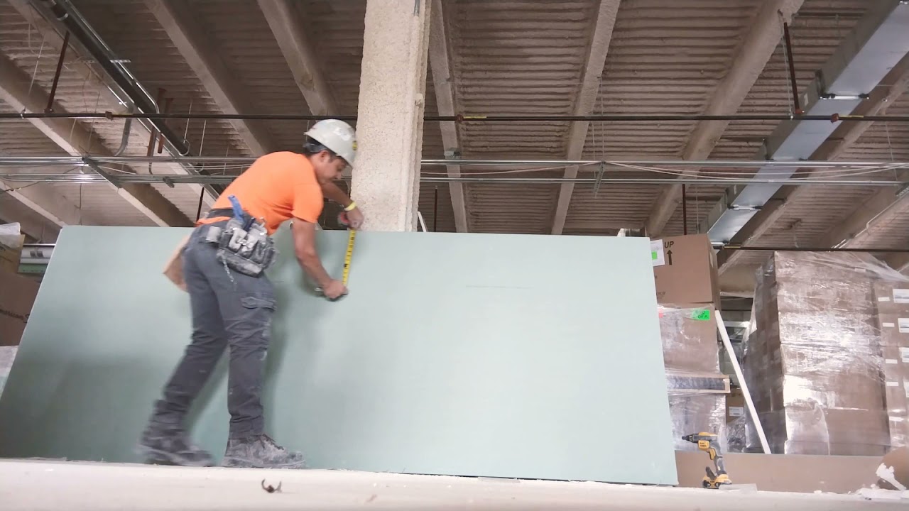 aprende a cortar chirrock, Drywall, panel de yeso , - YouTube