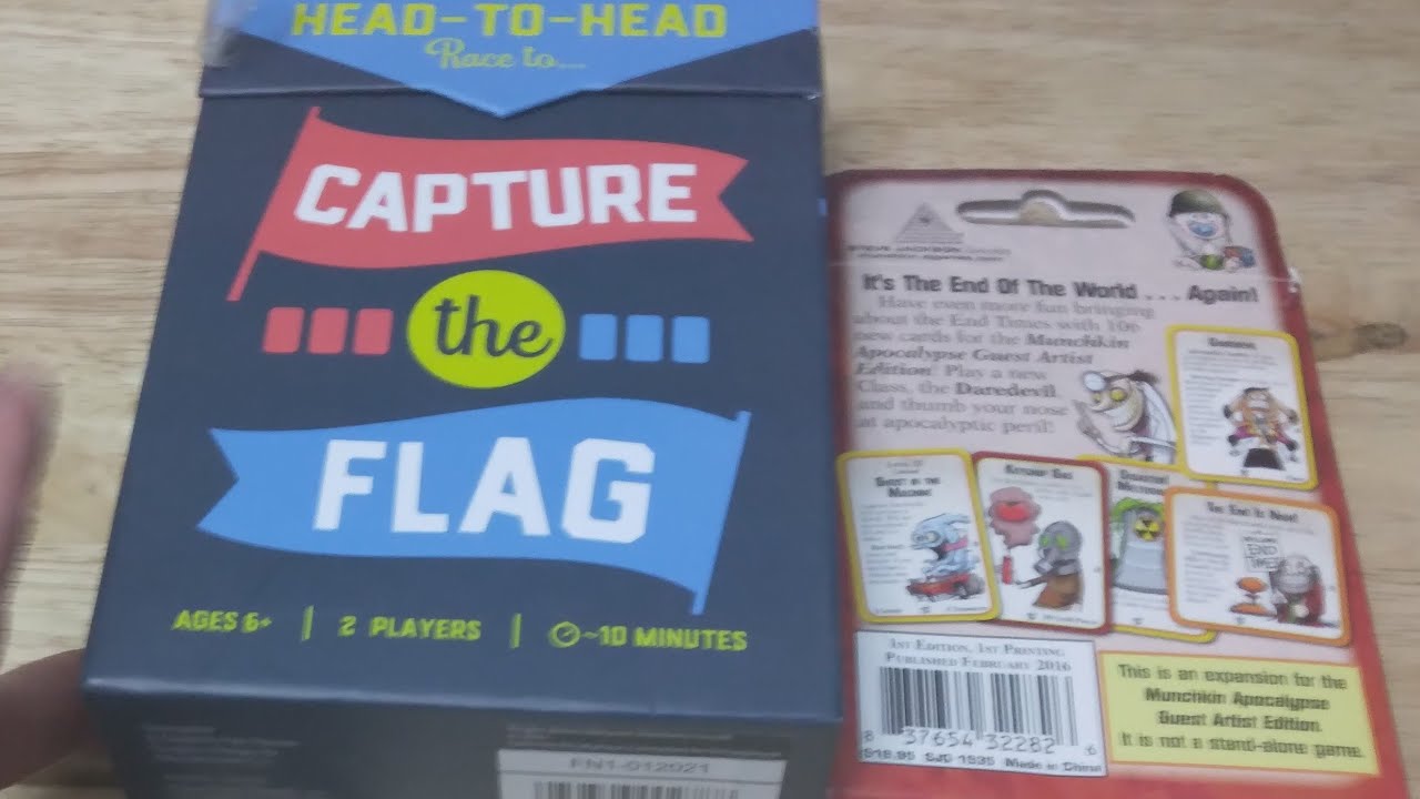 Capture the Flag card game - YouTube