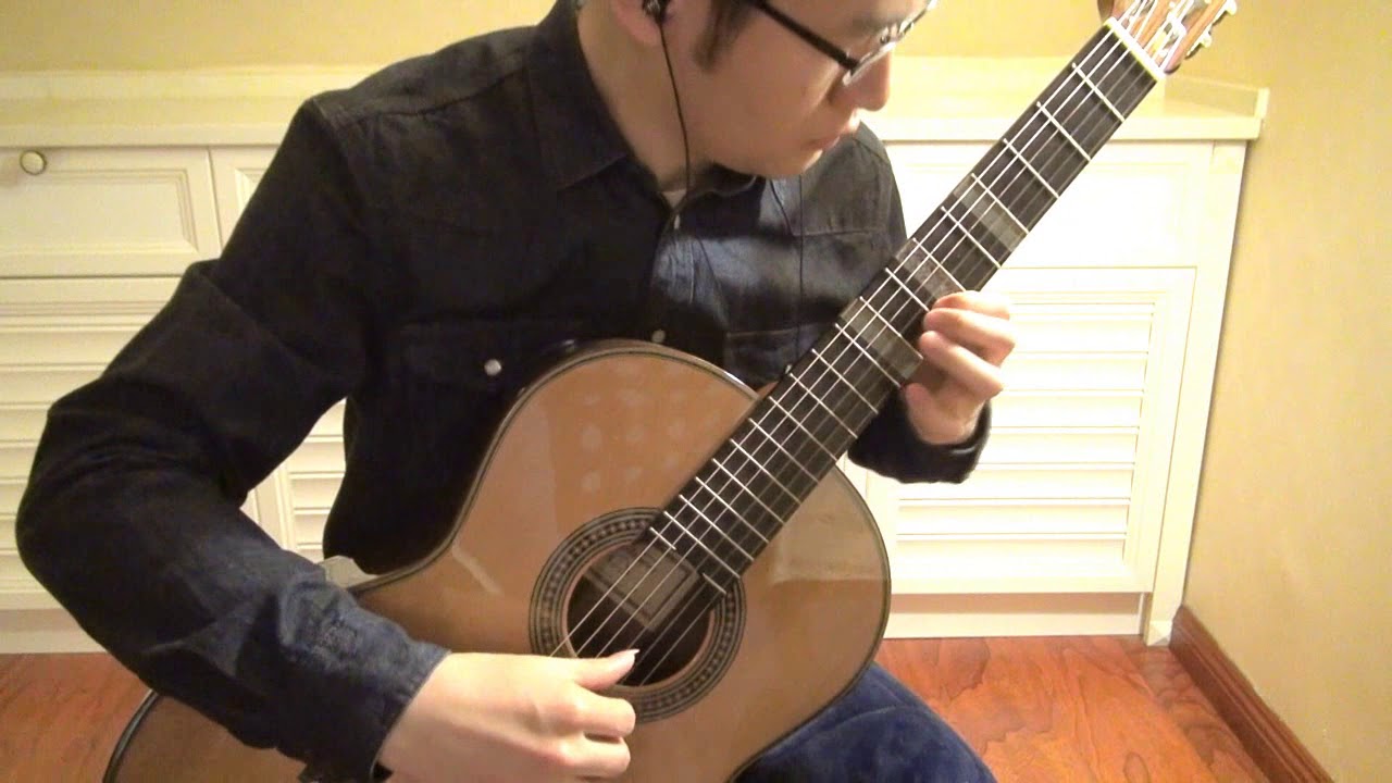 Francisco Tarrega - Lagrima - Classical Guitar - YouTube