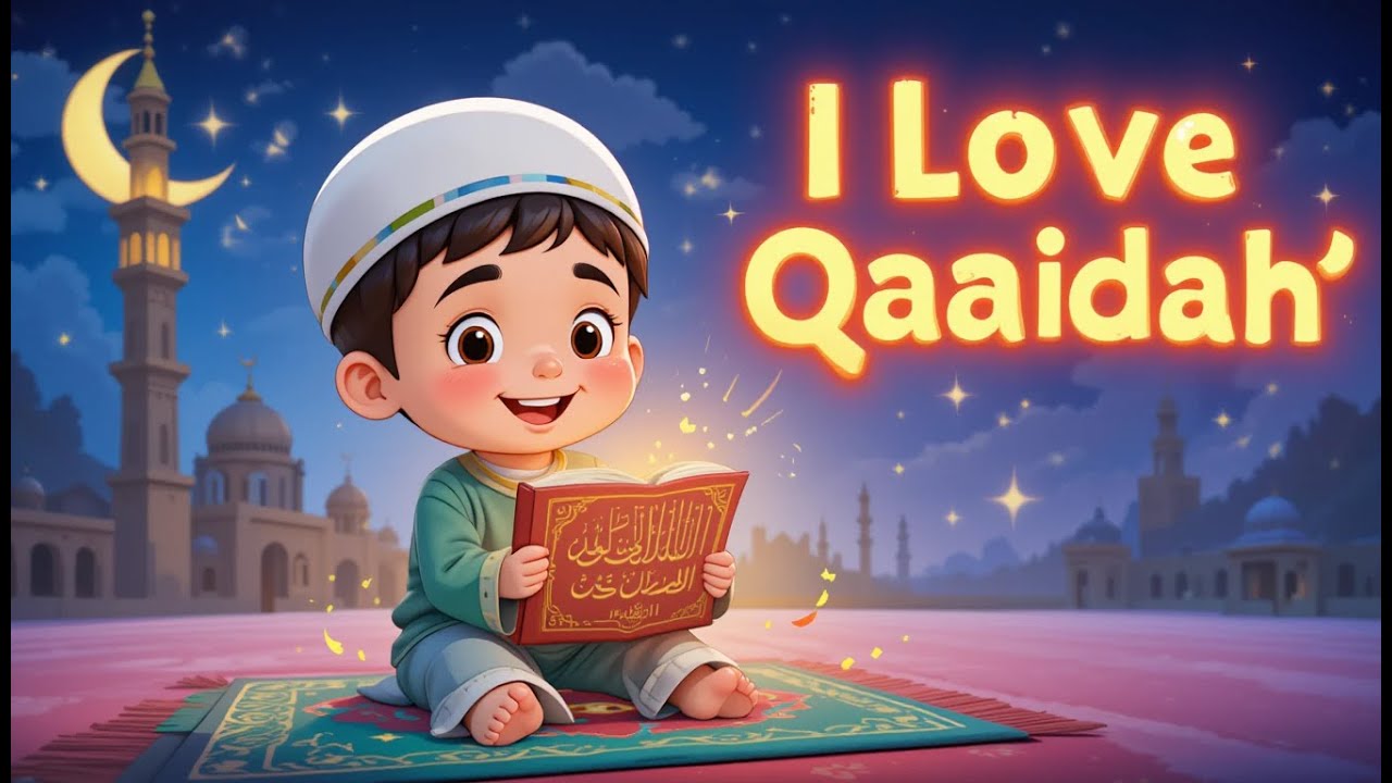 I Love You Qaaidah | Learn Tajweed & Quran @Happy-Cutes - YouTube