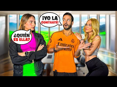 CONTRATÉ una SECRETARIA SEXY para ver la reacción de mi NOVIA *Salió mal*