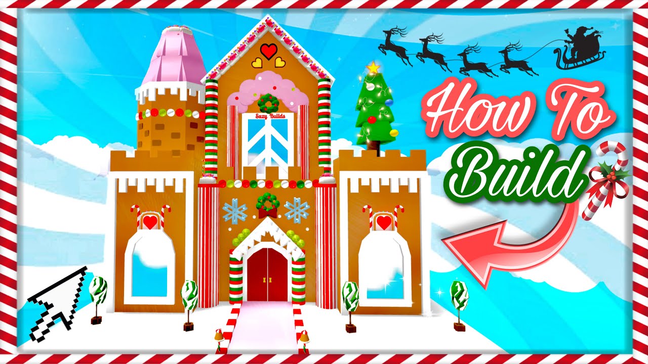 How to Build a Gingerbread Sky Castle in Adopt Me!🎄🍪 (Roblox) - YouTube