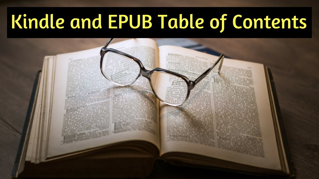 Easy Ebook Table of Contents in LibreOffice and Microsoft Word (Writers ...