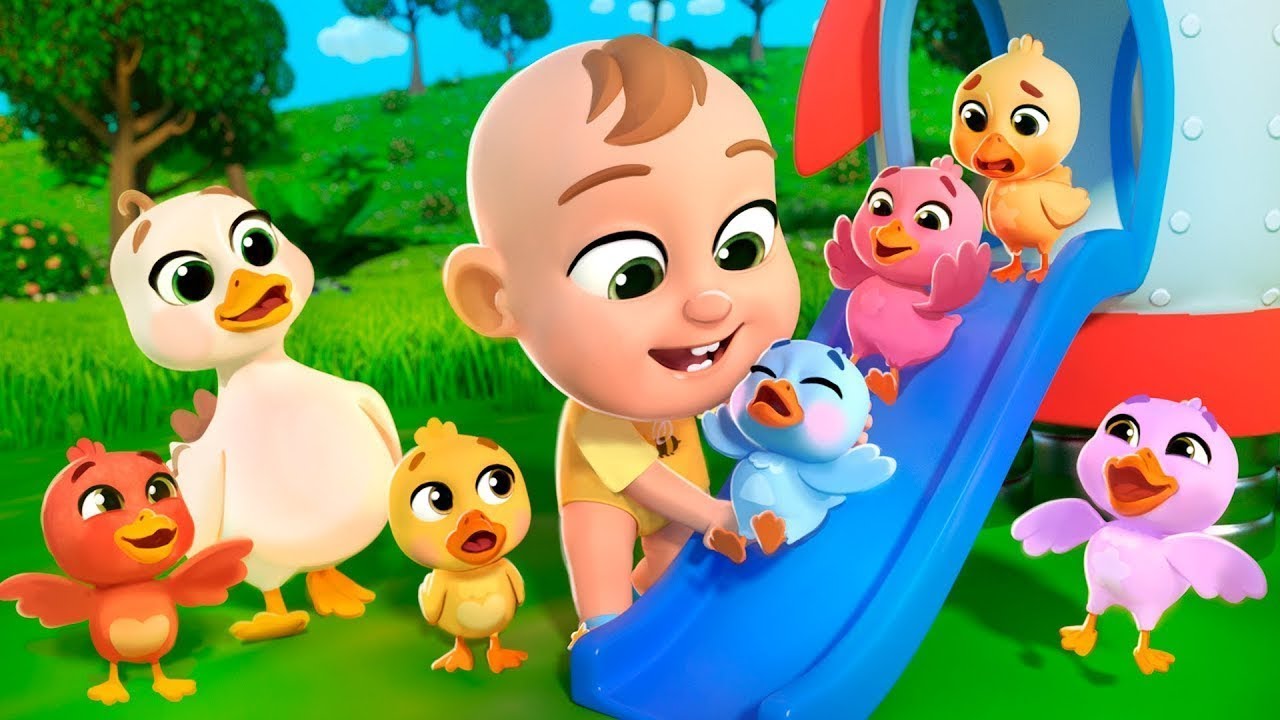5 Little Ducks Finger Family | Lalafun Nursery Rhymes & Kids Songs ...