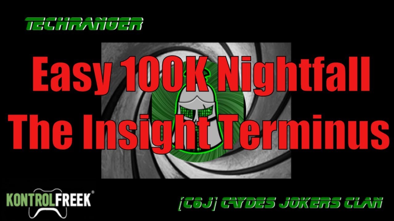 Destiny 2 - Nightfall - The Insight Terminus EASY 100k Score - YouTube
