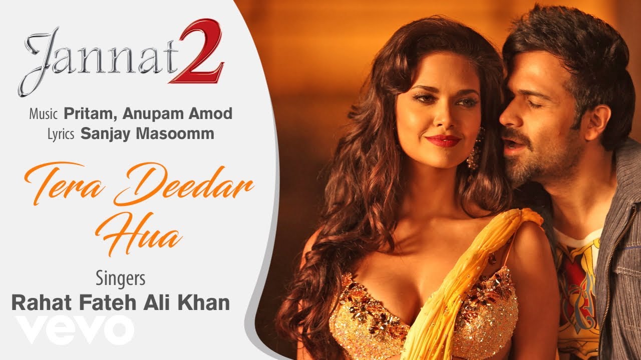 Pritam - Tera Deedar Hua Best Audio Song|Jannat 2|Emraan, Esha Gupta|Rahat Fateh Ali Khan - YouTube