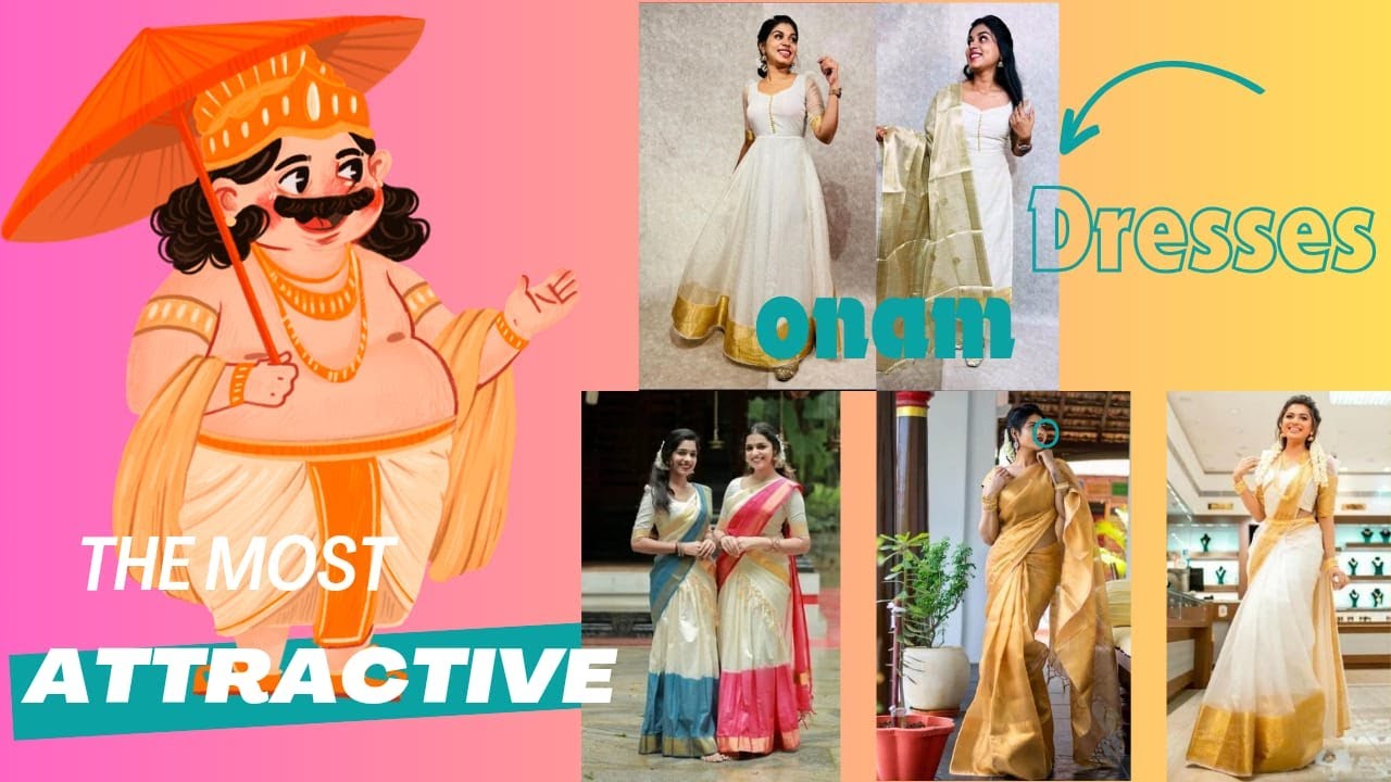 Onam special dress 2024/ kasavu churidar/ Onakkodi with western touch # ...