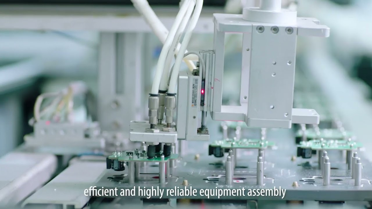Hytera Global Manufacturing Center & Smart Factory - YouTube