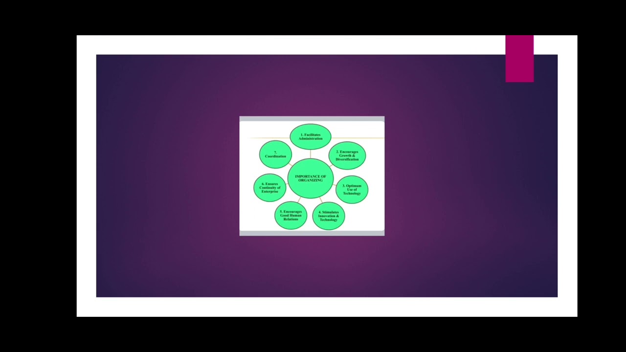 Fundamentals of organizing, it's nature, importance and process. - YouTube