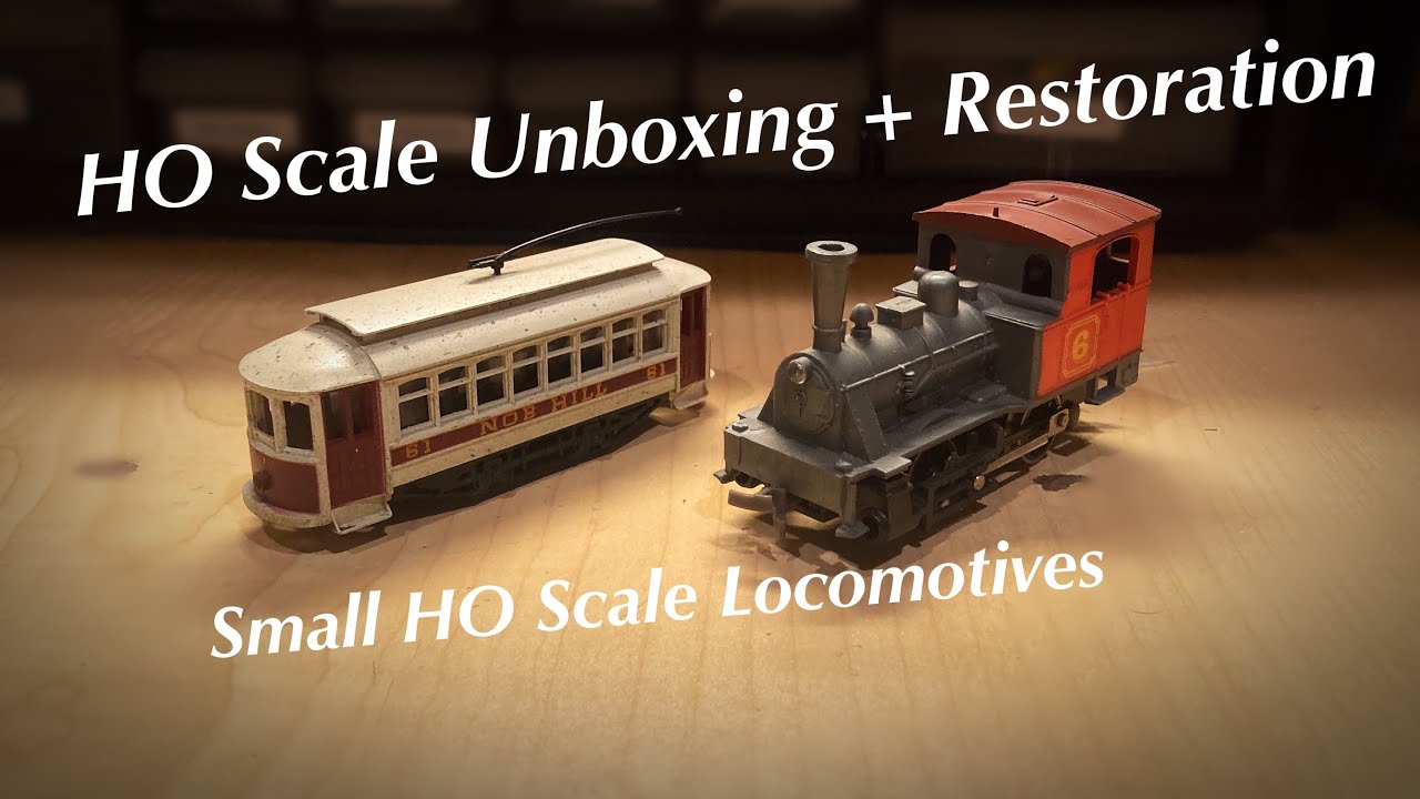 Buying And Repairing A Duo of Small HO Scale Locomotives - YouTube