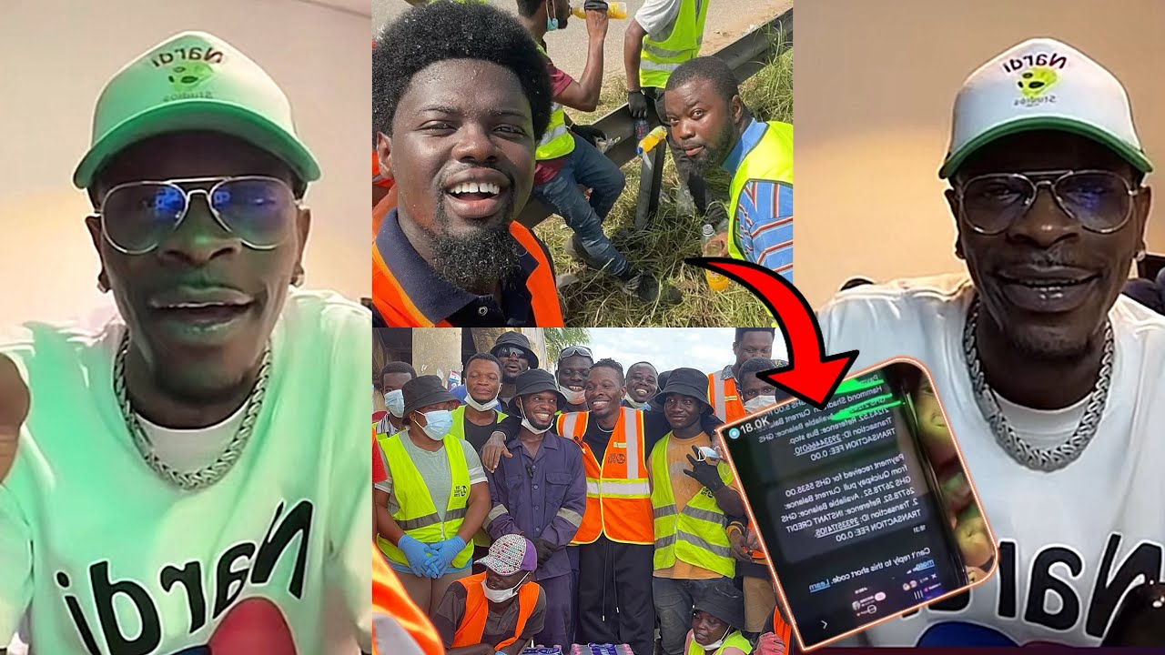 Shatta Wale Surprise Buz Stop Boys 30K Cedis with his Fans on TikTok ...