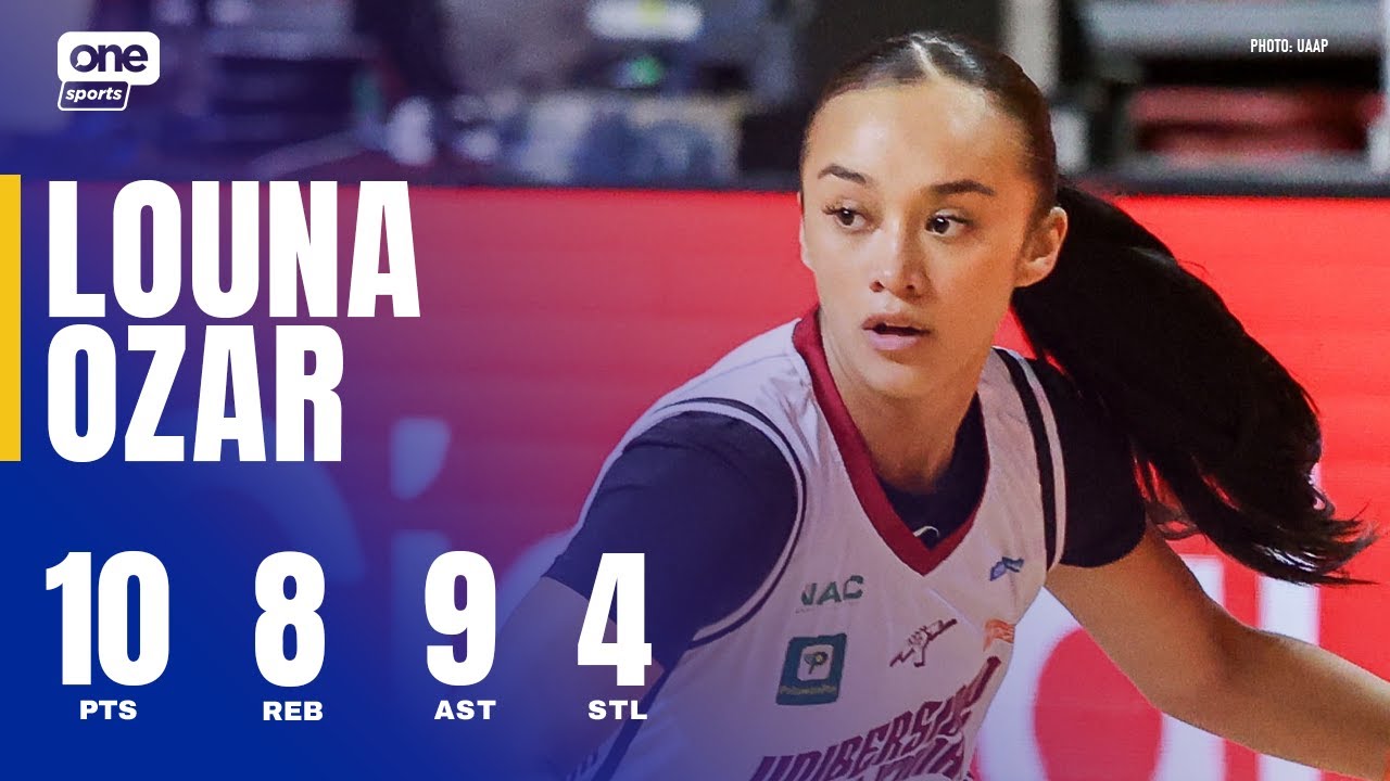 Louna Ozar FLIRTS with TRIPLE-DOUBLE vs UE! | UAAP SEASON 88 WOMEN’S ...