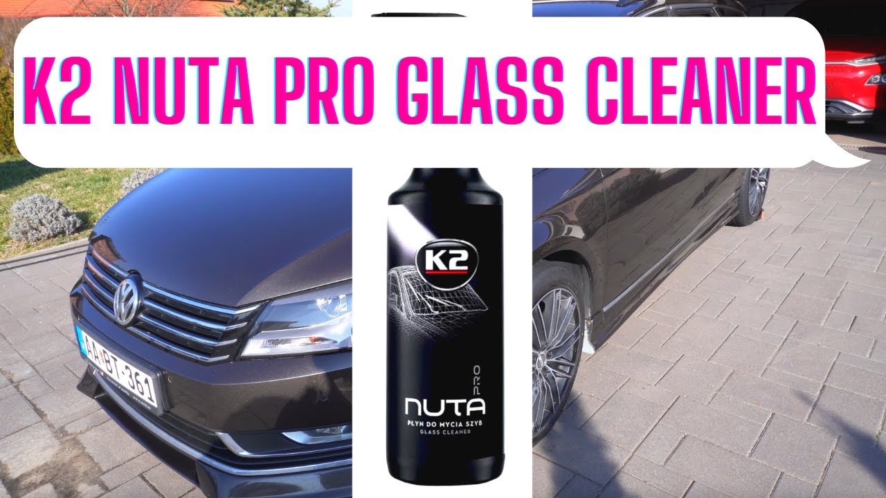 K2 Nuta Pro Glass Cleaner (üvegtisztító) teszt - YouTube