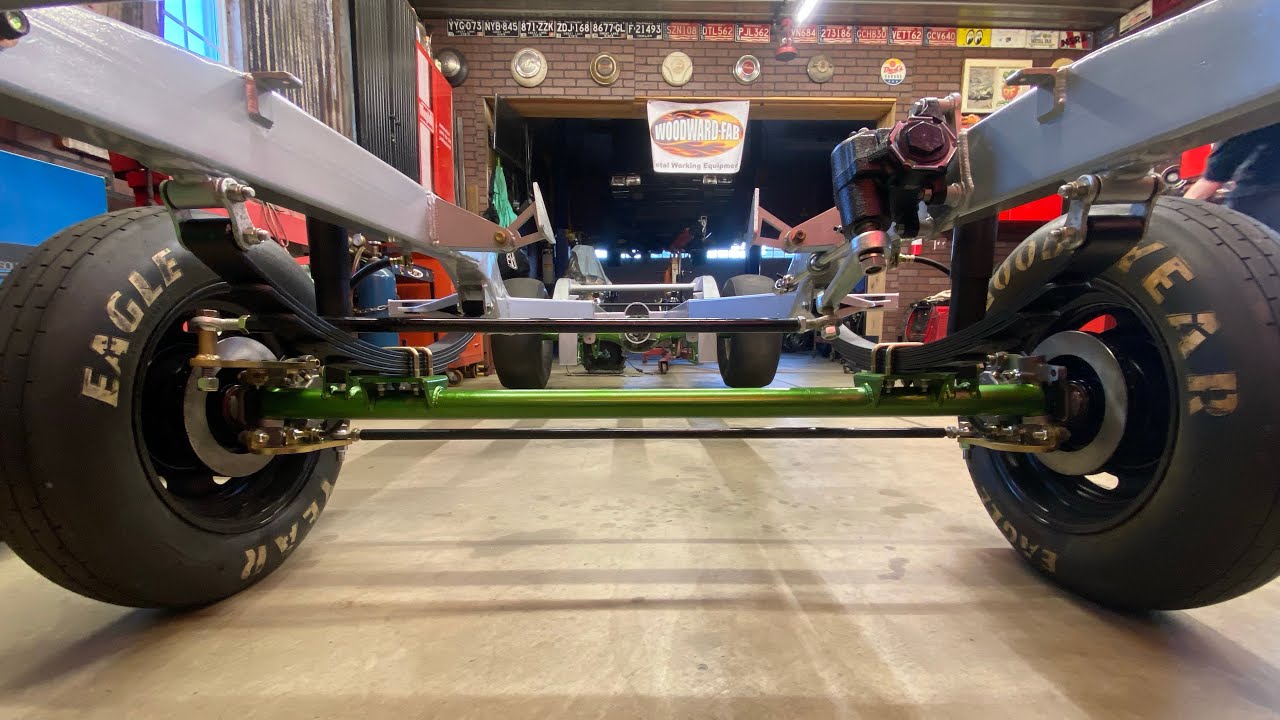Loud N Ugly Garage - Installing Speedway Straight Axle Kit EP50 - YouTube
