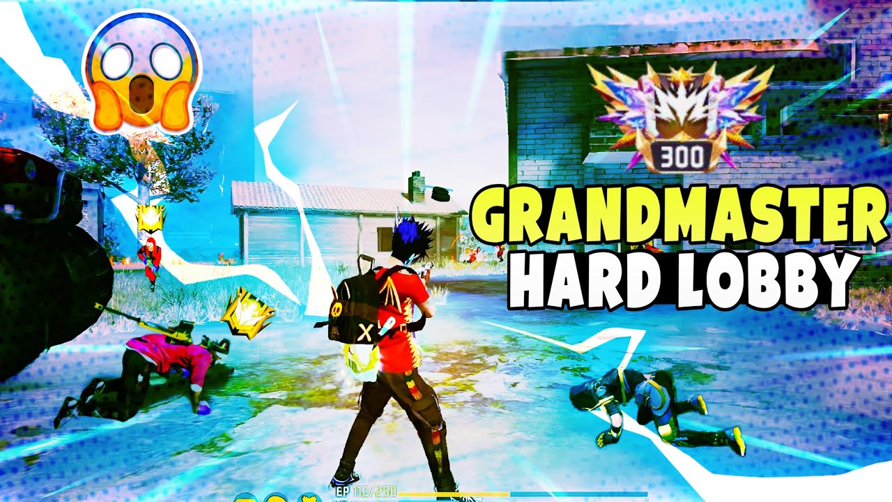 BR Rank Grandmaster Pushing In Hard lobby 😱 | Free Fire MAX - YouTube