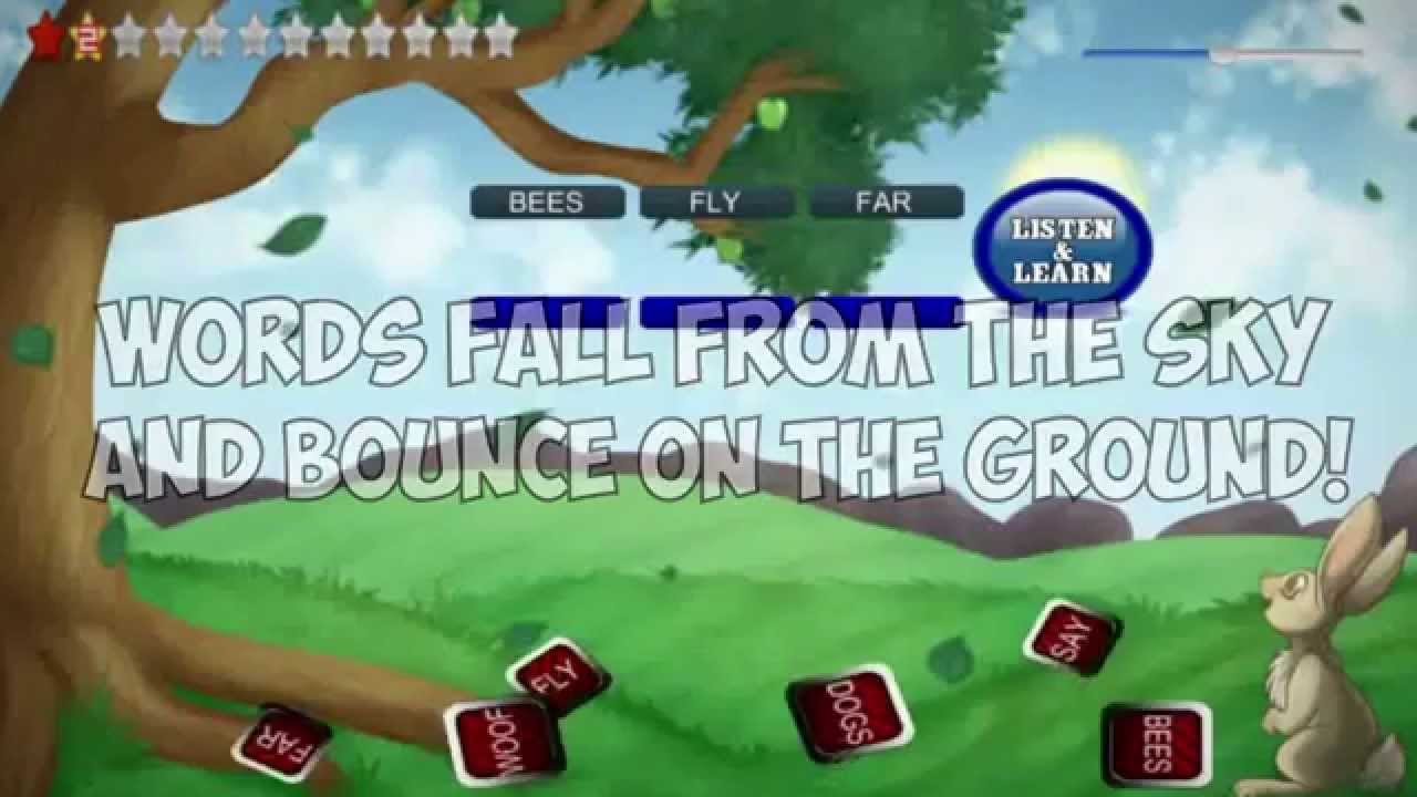 Free Kindle Fire Game - Kids Word Drop (Vol 1) - No Ads - YouTube