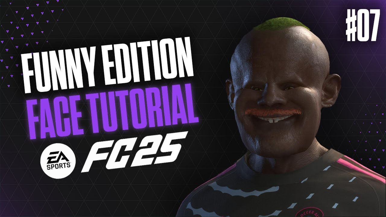 How to make FUNNY FACES in EA FC 25 - Pro Clubs & Career Mode Face ...
