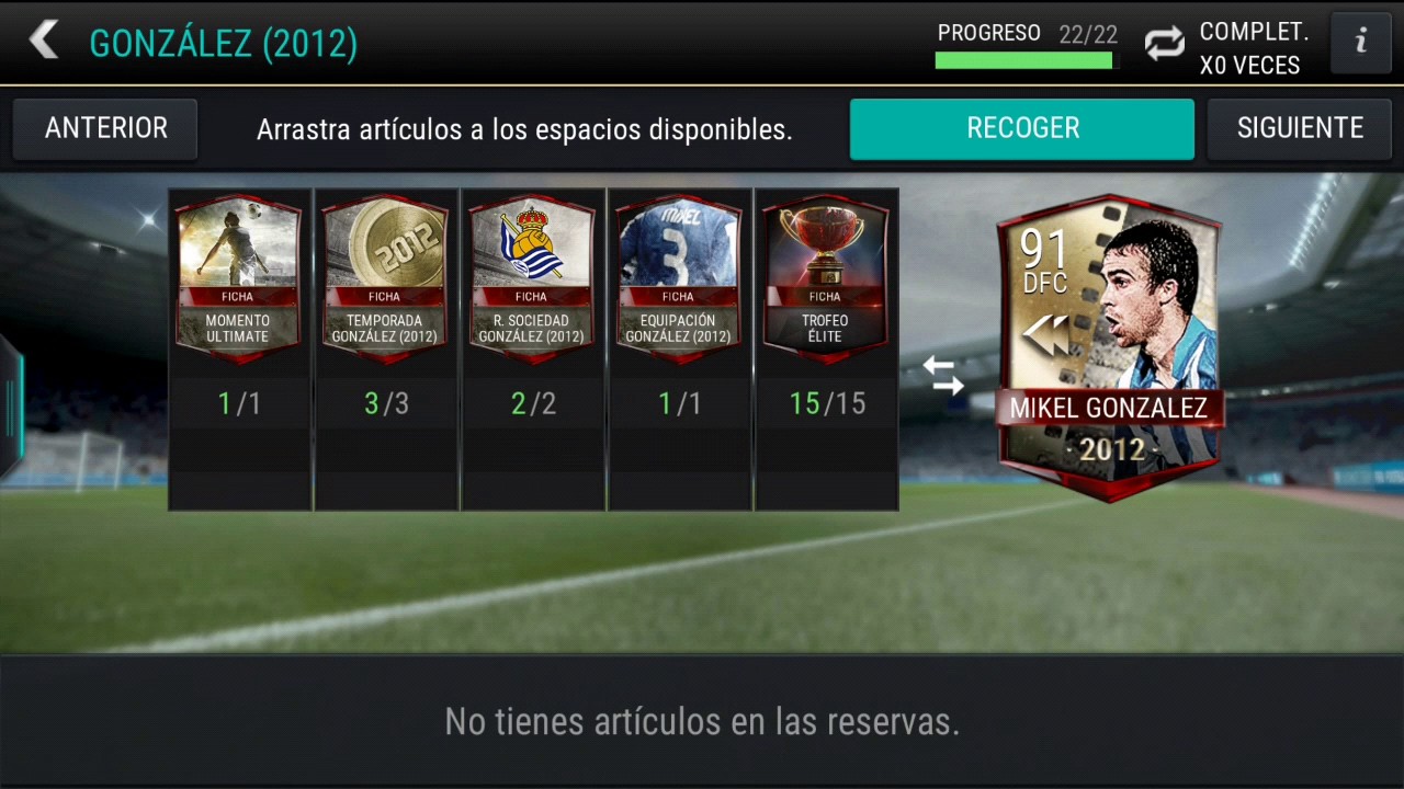 Completando un Flashback Ultimate - Mikel Gonzalez - Fifa Mobile - YouTube