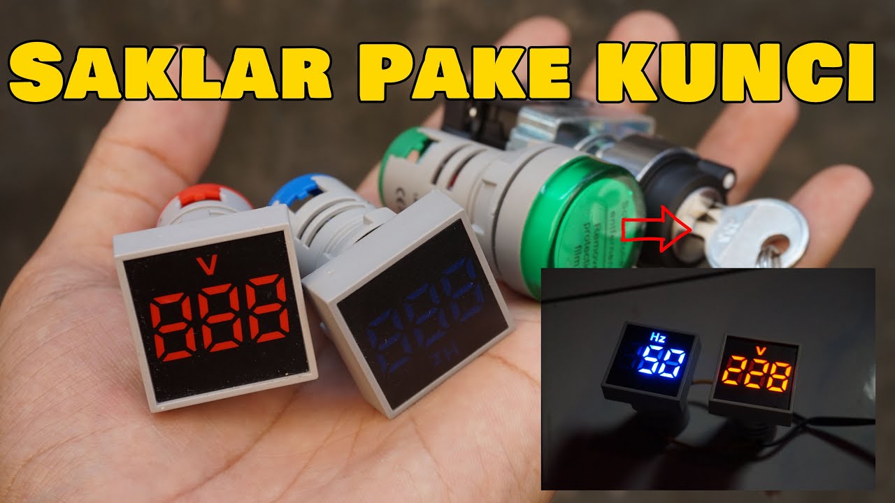 Volt Hz Meter Ewig | Nyobain Selector Switch Key | Cocok buat Sound ...
