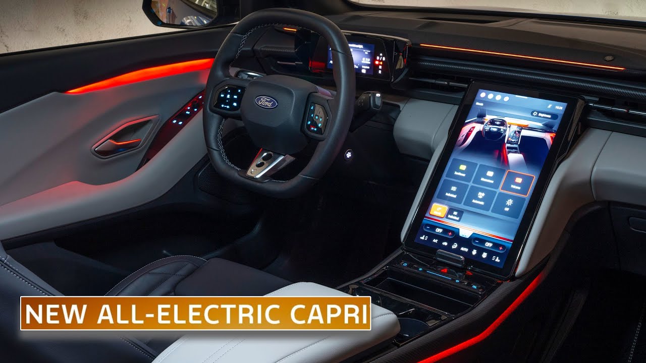 What’s Inside the 2025 Ford Capri? A Closer Look at the Interior! - YouTube
