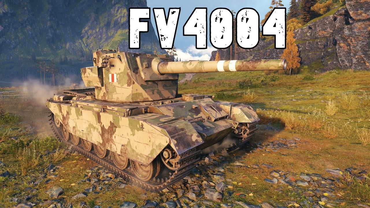 World of Tanks FV4004 Conway - 4 Kills 8,9K Damage - YouTube