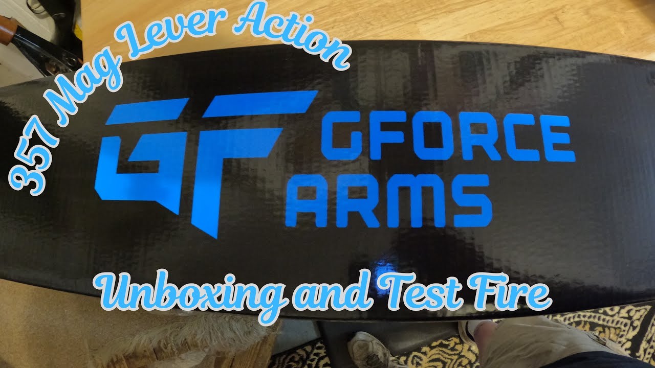GForce Arms 357 Mag Lever Action -- Unboxing and Test Fire - YouTube