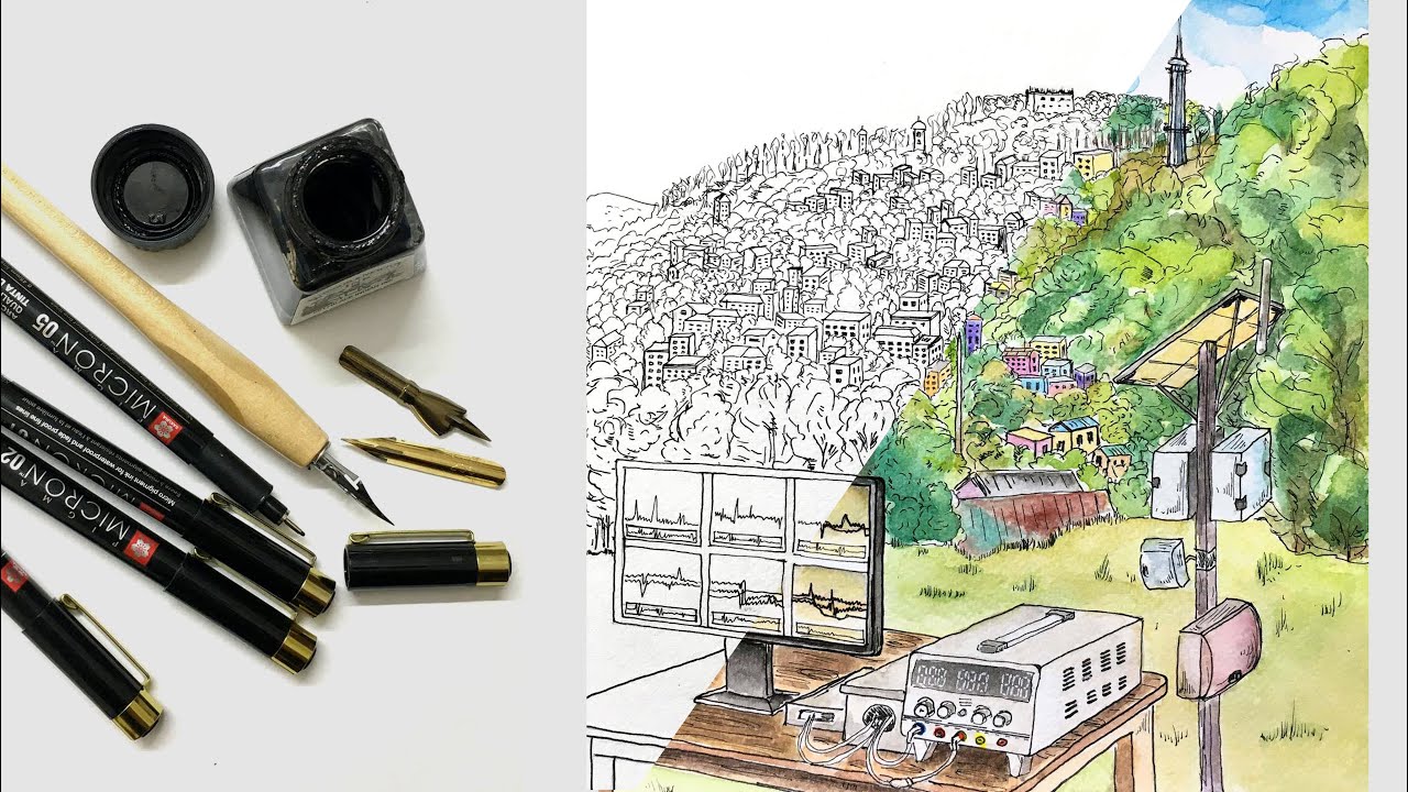 How to illustrate stories for books - #4 The sketch - YouTube