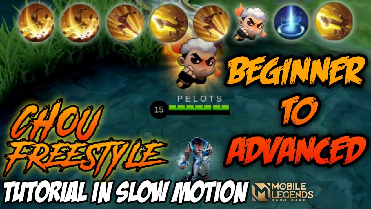 CHOU FREESTYLE COMBO TUTORIAL 🔥 | Mobile Legends Basic Guide 2020 - YouTube