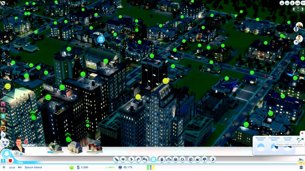 Simcity Gameplay Ita PC Parte 41 - Rischi Tanto Vinci Tanto - - YouTube